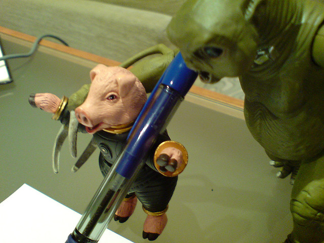 Vegetarian aliens could save our bacon – Rising Ape Collective